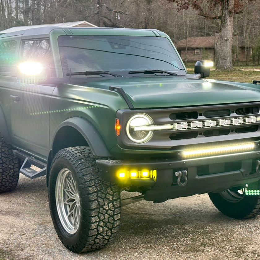 2021-2025 Ford Bronco LED Off-Road Side Mirror Ditch Lights | ORACLE ...