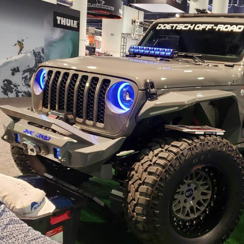 Oculus™ ColorSHIFT® Bi-LED Projector Headlights for Jeep JL / Gladiator ...