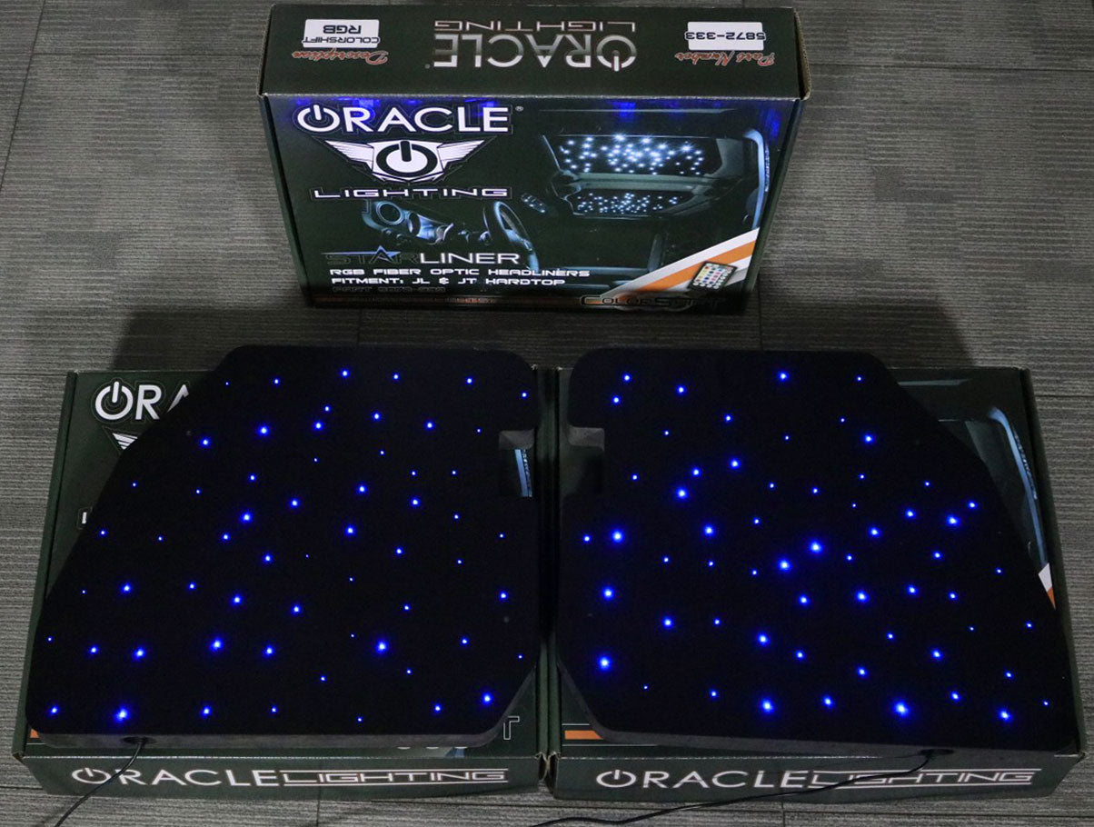 ORACLE Lighting StarLINER ColorSHIFT Fiber Optic Hardtop Headliner-Wra